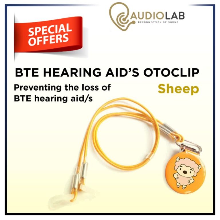 Otoclip BTE Sheep - Audiolab Hearing Care Centre