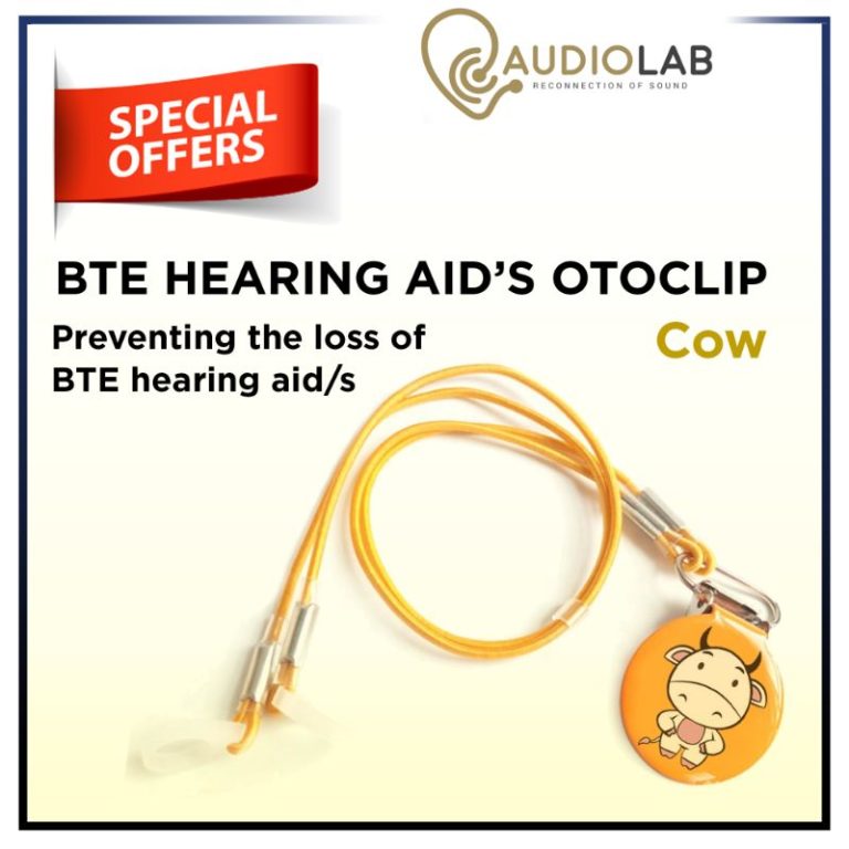 Otoclip BTE Cow - Audiolab Hearing Care Centre