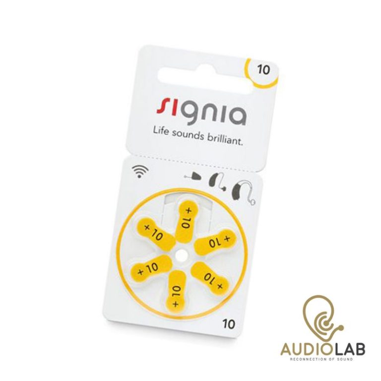 Signia Battery S10 - Audiolab Hearing Care Centre