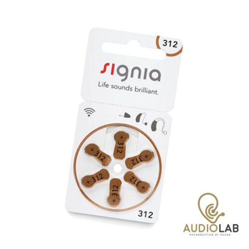Signia Battery S312 - Audiolab Hearing Care Centre