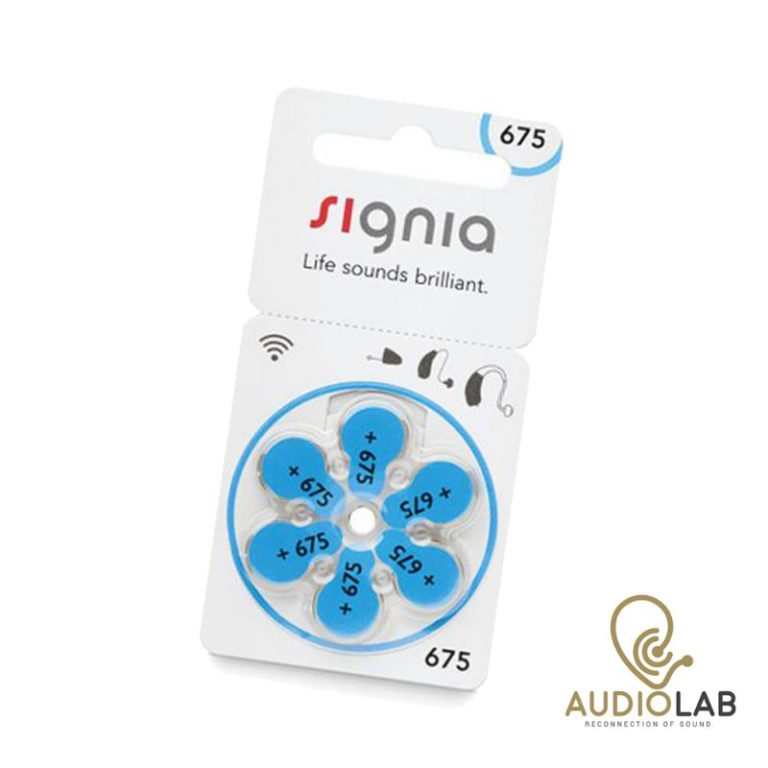 Signia Battery S675 - Audiolab Hearing Care Centre